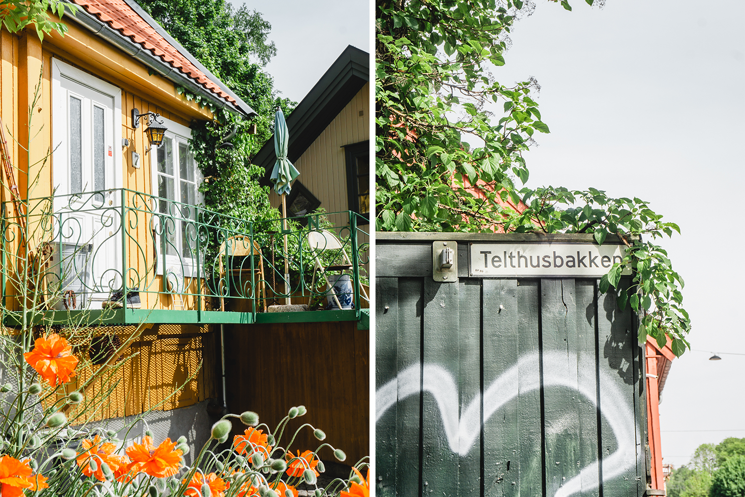 Flaniere entlang der süßen Telthusbakken und Damstredet | Reisevergnügen