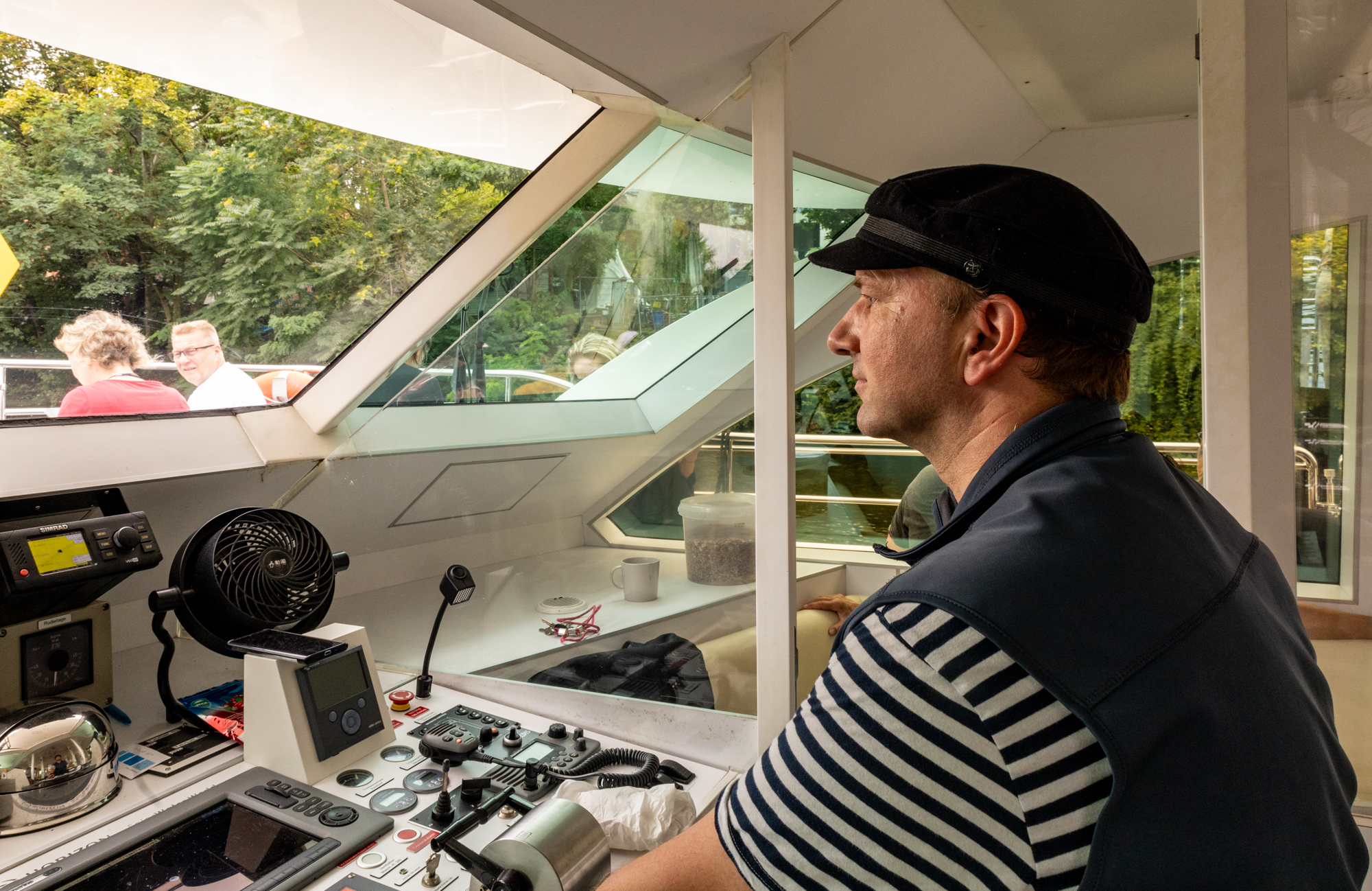 Wie ist es eigentlich, als Kapitän täglich durch Berlin zu fahren ...