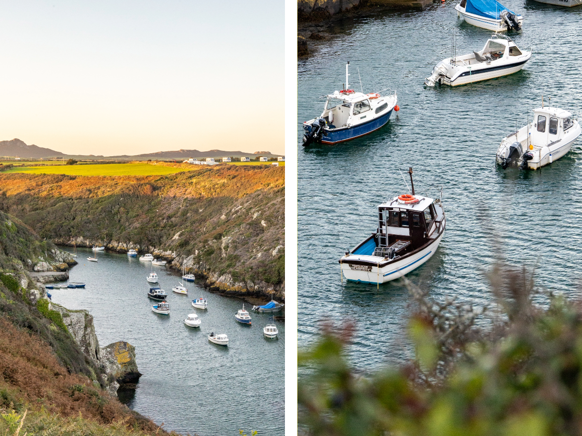 Fühle dich wie am Mittelmeer am Porthclais Hafen | Reisevergnügen